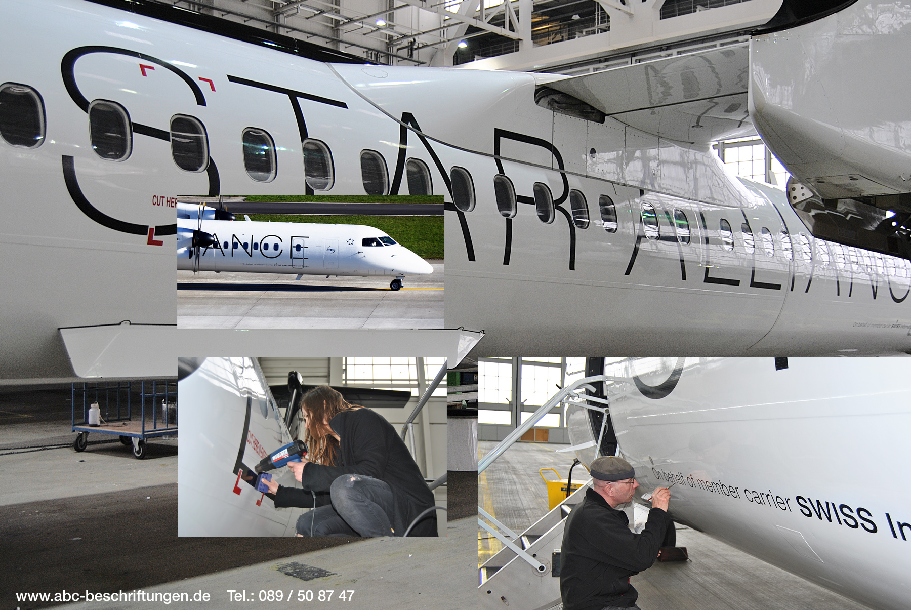 Augsburg Airline | ABC Beschriftungsbedarf GmbH München